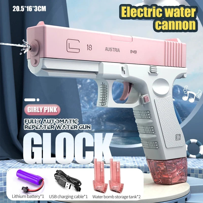 Automatic Electric Water Gun – AquaBlast Co.